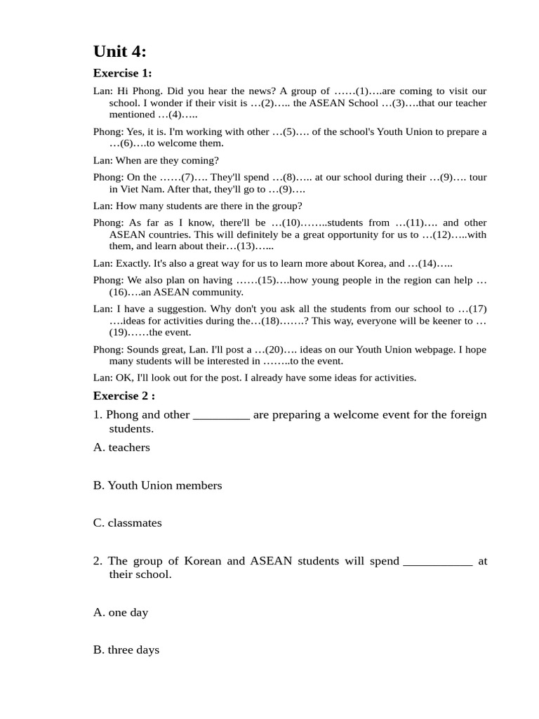 ASEAN Student Exchange Event Planning | PDF | Greenhouse Gas | Climate ...
