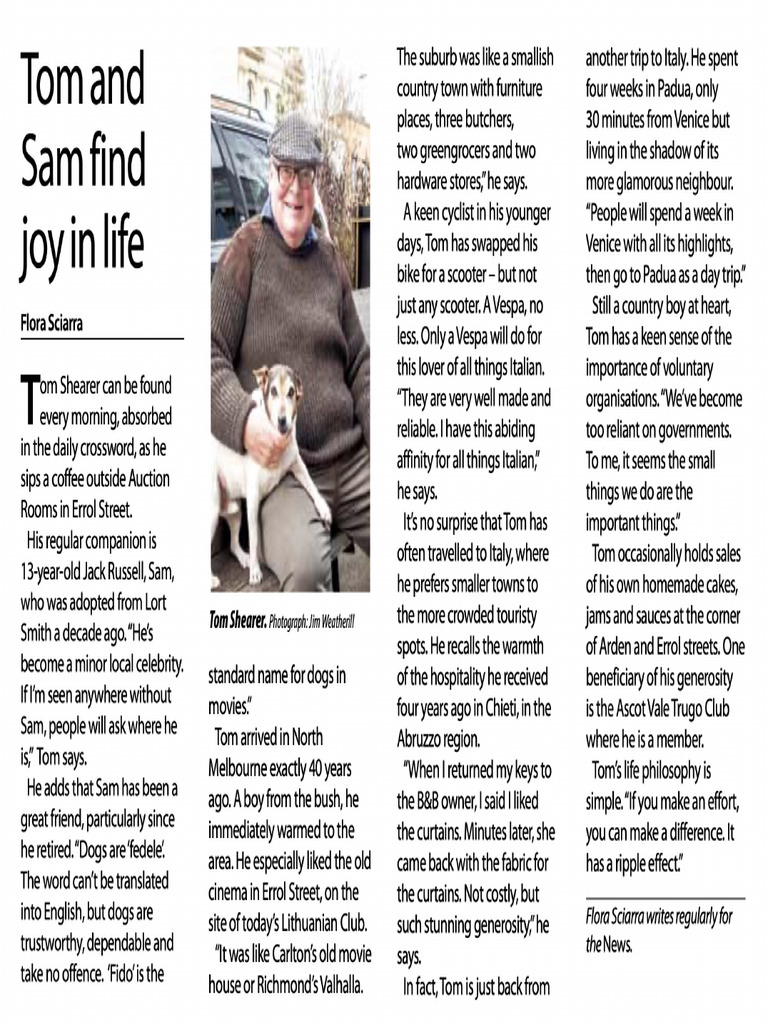 Tom & Sam NWMN 2022 | PDF