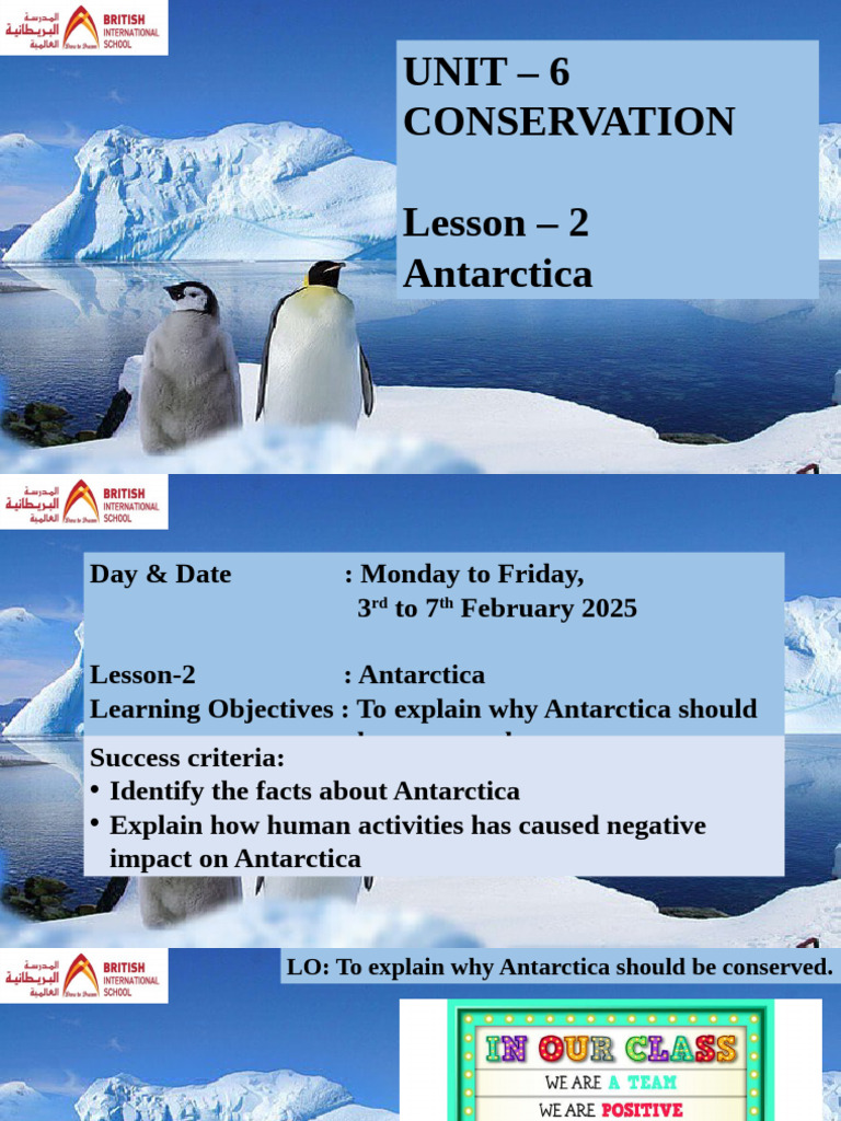 L - 14 Antarctica Day 2 Grade 6 | PDF | Antarctica
