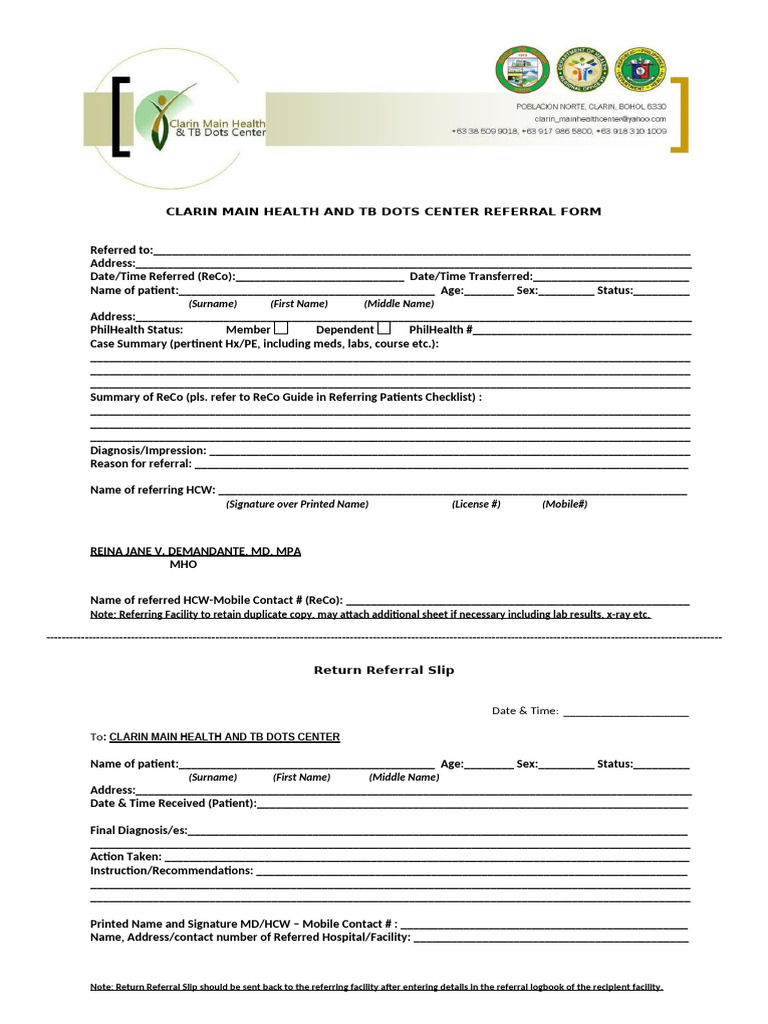 Central Visayas Health Referral System | PDF | Health Care | Social ...