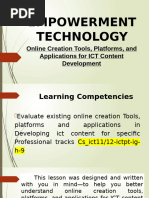 Online Creation Tools, Platforms, and Applications For ICT Content Development | PDF ...