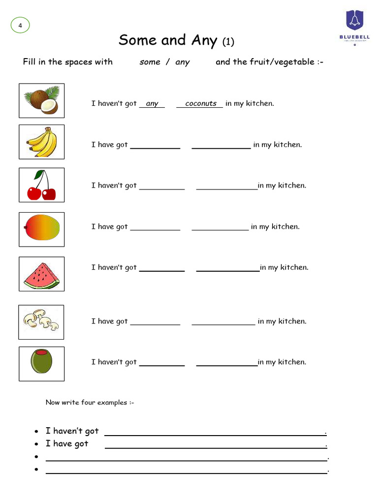 Some and Any | PDF