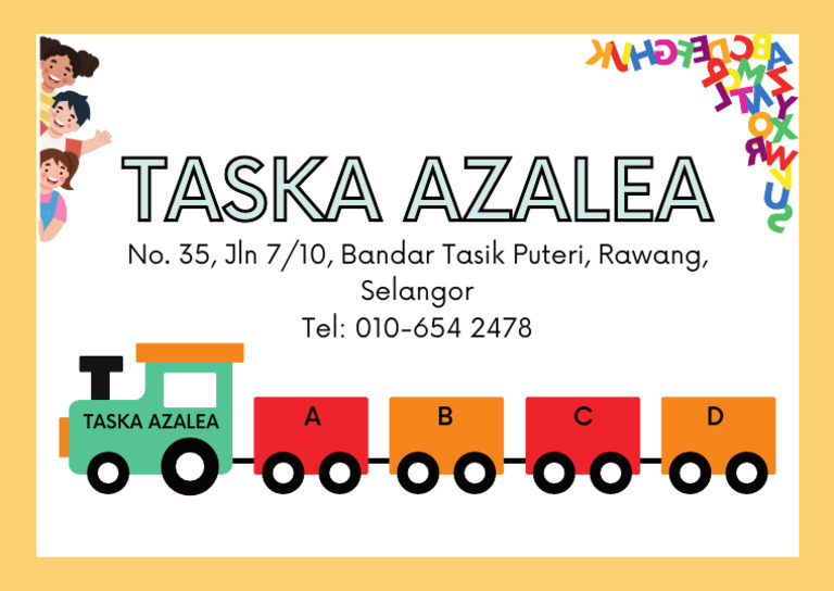 Taska Azalea (Sticker 60x30) | PDF