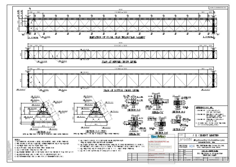 Approved Structural Ga of 62.m Span Olbc Triangular Gallery - 18!12!24 ...