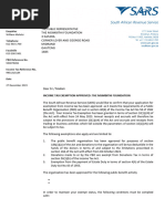 Section 18A Certificate Template by ActiveDonor | PDF | Nonprofit ...