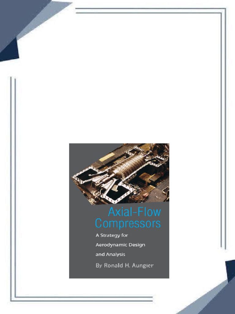 Instant Download Axial Flow Compressors A Strategy For Aerodynamic Design and Analysis 1st ...