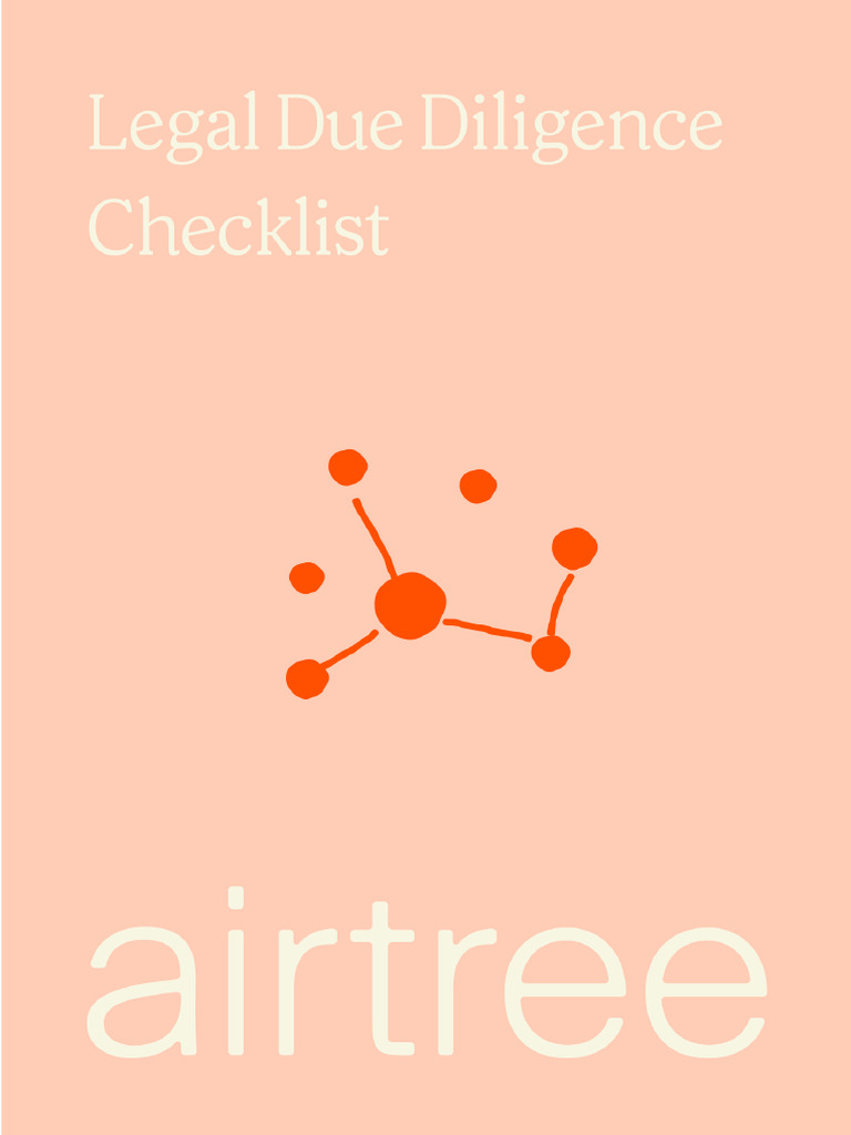 Airtree Standard Seed Legal DD Checklist | PDF | Intellectual Property ...