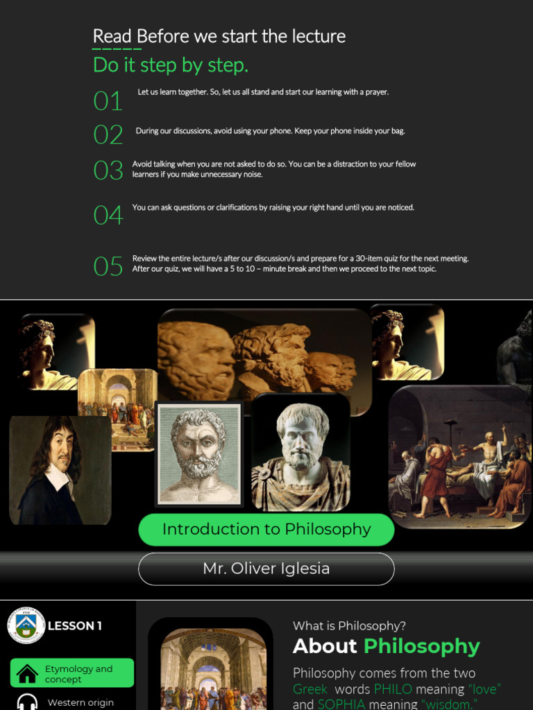 Introduction to Philosophy Overview | PDF | Logos | Epistemology