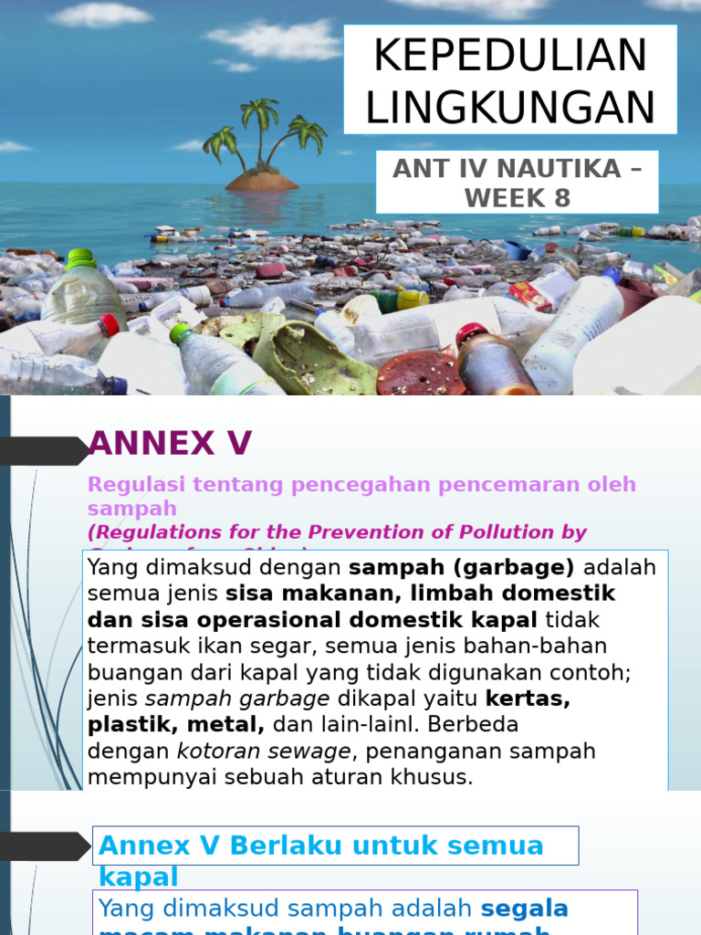 Kepedulian Lingkungan Week 8 | PDF