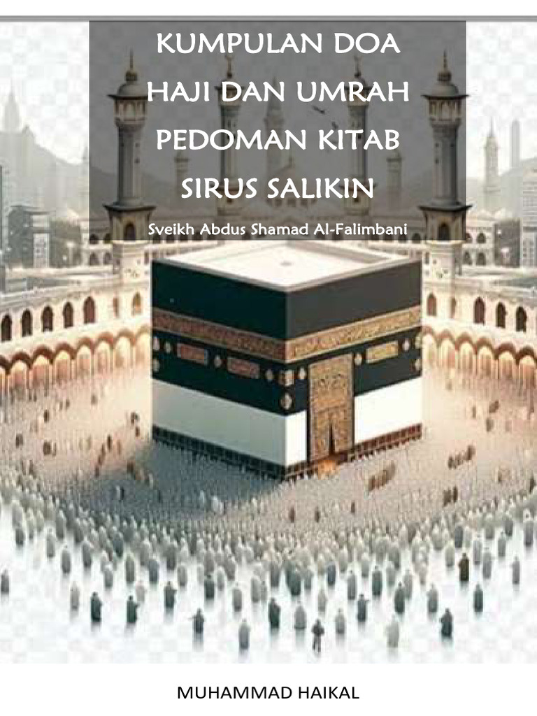 Cover Buku Doa Manasik Haji Dan Umrah | PDF