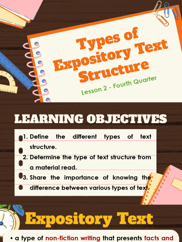 Types of Expository Text Structures | PDF | Essays | Human Communication