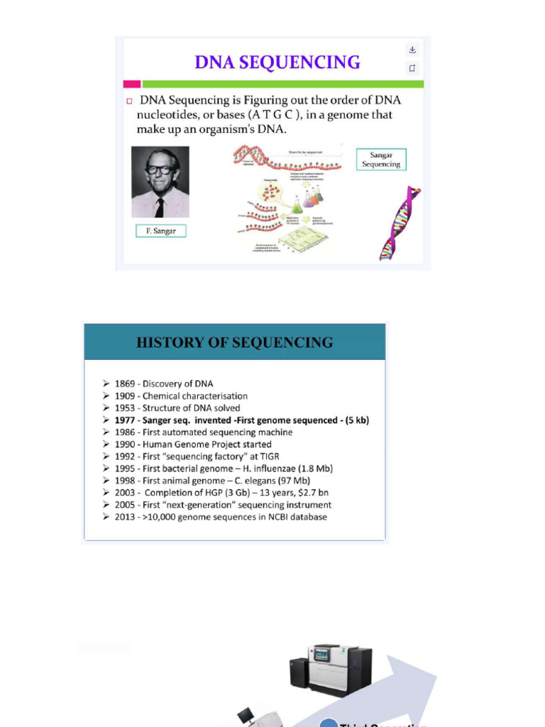 Personal Genome Sequencing Process | PDF | Dna Sequencing | Nucleotides
