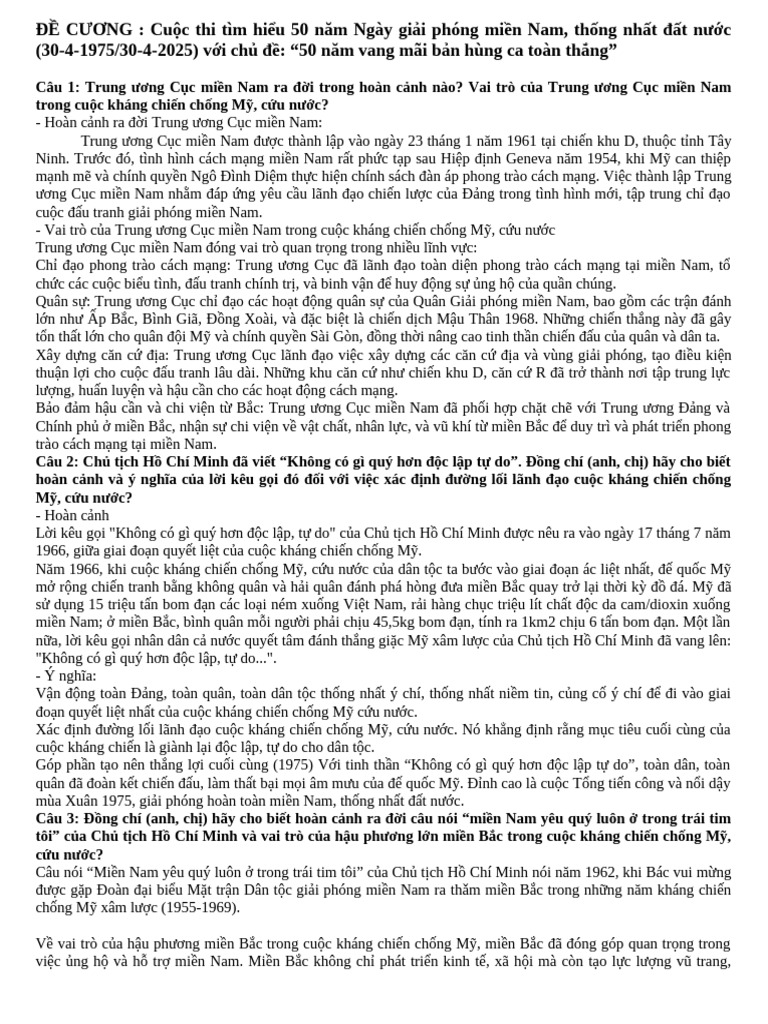 G I Ý TR L I 50 Năm GPMN | PDF