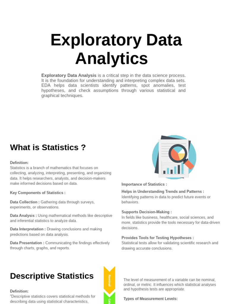 02 Exploratory Data Analytics | PDF | P Value | Statistics