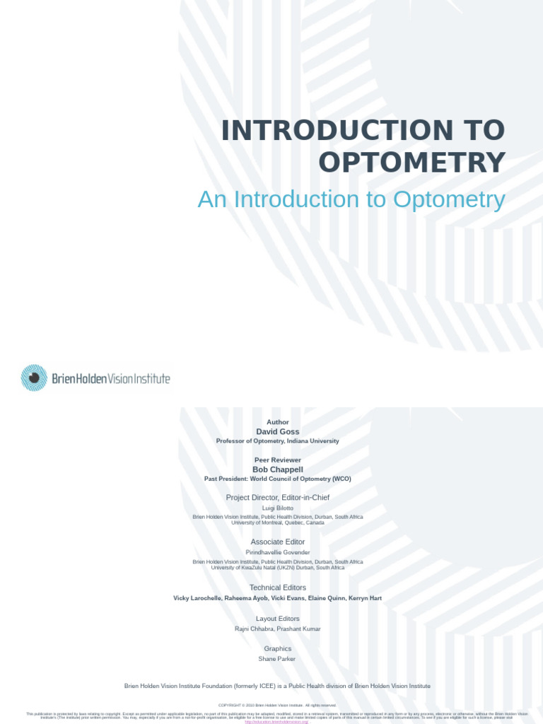 01 History of Optometry | PDF | Optometry | Glasses