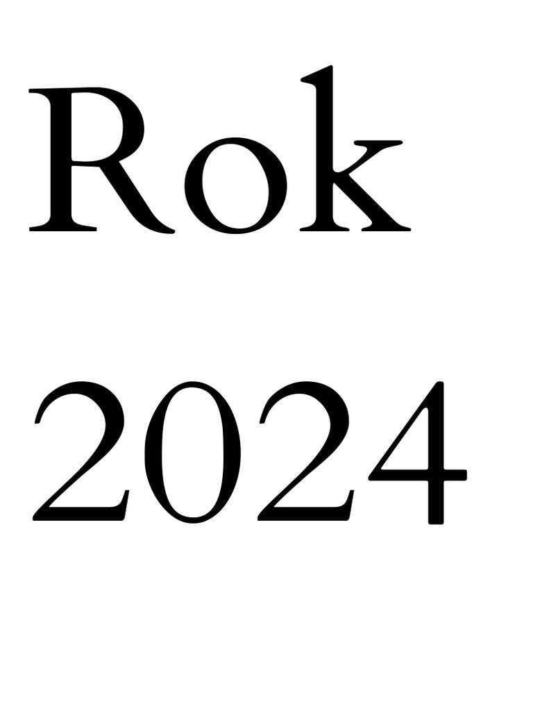 Rok 2024 Rokiem Rom | PDF
