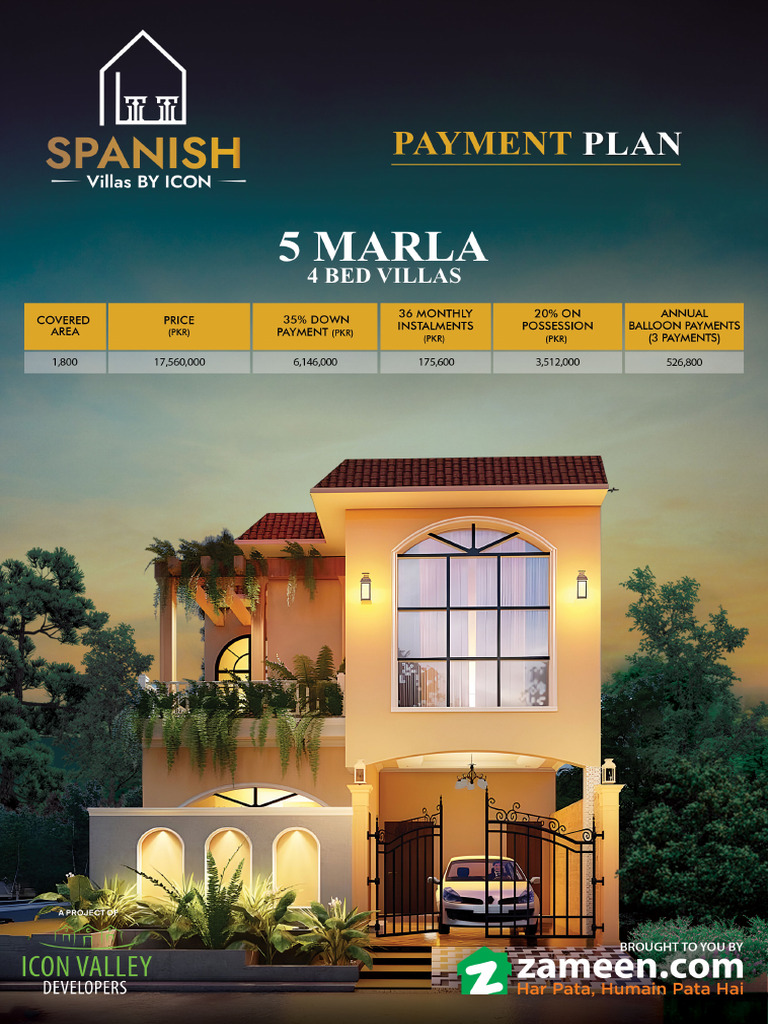 Spanish-Villas-Construction Based | PDF