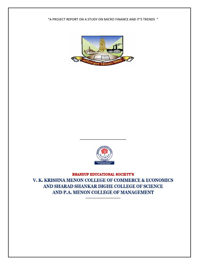 Microfinance Trends and Insights Report | PDF | Microfinance | Financial Inclusion