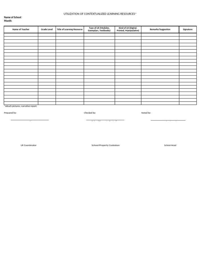 Utilization of Contextualized LRs | PDF