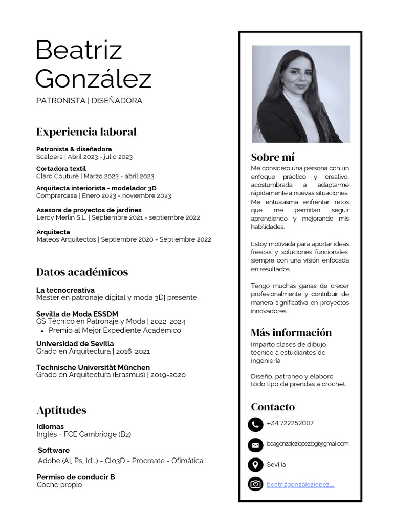 CV Beatriz G | PDF