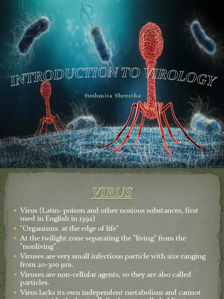 Introduction To Virology | PDF | Virus | Sense (Molecular Biology)