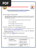 ATAL 6 Days Online FDP Scheme Document 2025-26 | PDF | University ...