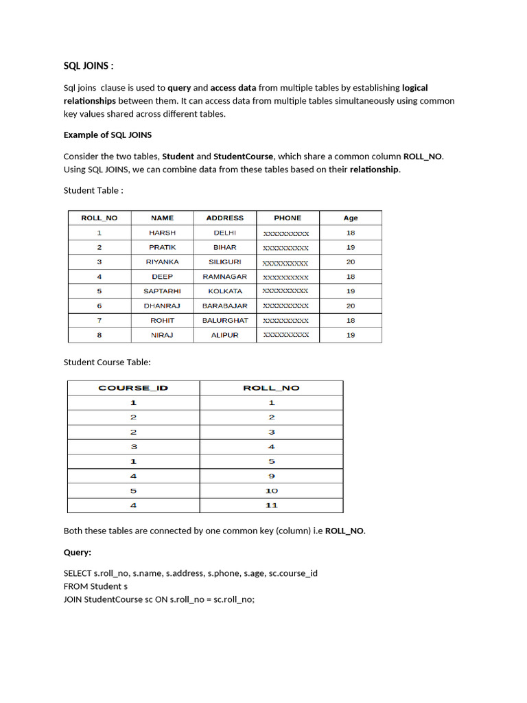 DBMS Experiment-4 | PDF | Table (Database) | Computing