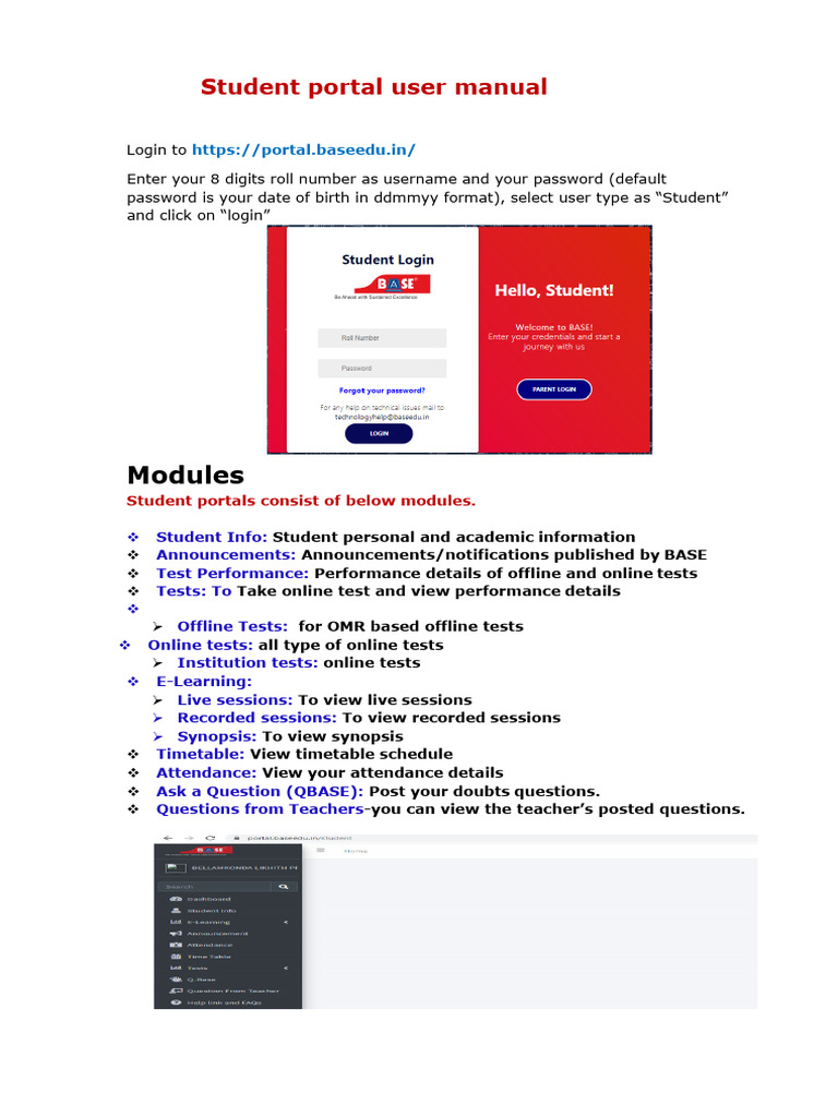 Base Portal User Manual | PDF | Zip (File Format) | Computing