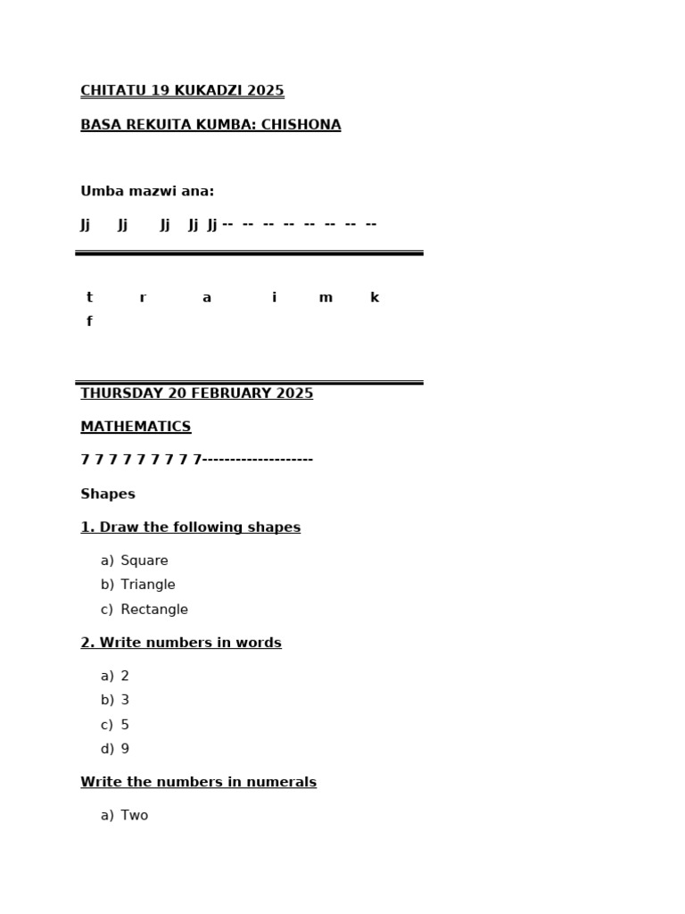 Umba Mazwi Ana | PDF