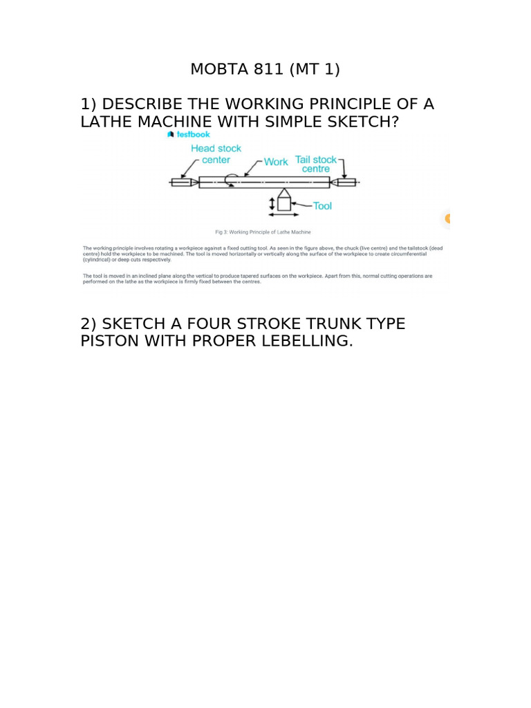 Mobta 811 | PDF | Piston | Engines
