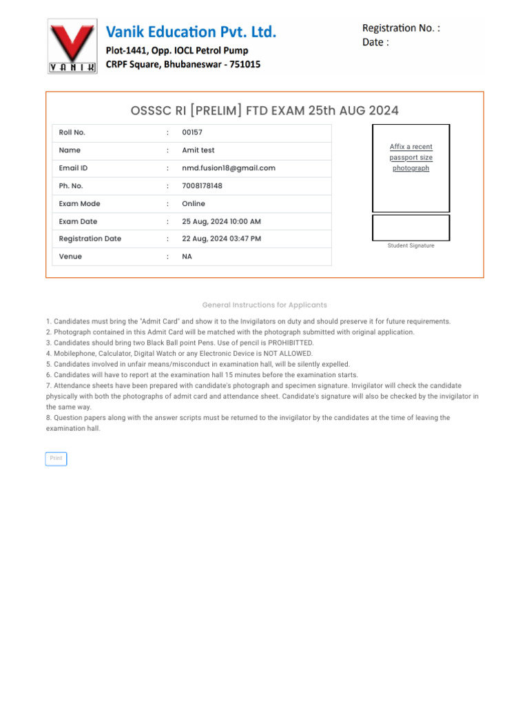 VANIK _ Best Institute in Odisha _ Coaching for UPSC, OPSC, BANKING ...