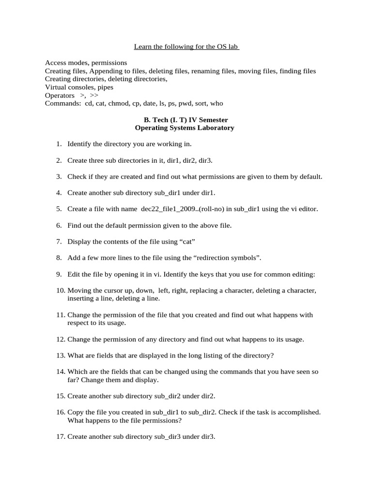 Os 1 | PDF | Computer File | Computing