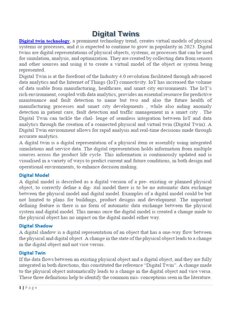 digital_twin | PDF | Amazon Web Services | Quantum Computing