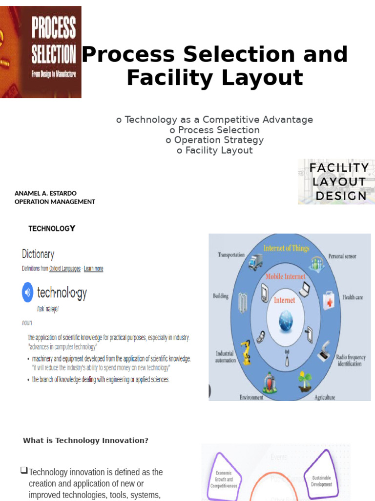 Process Selection and Facility Layout | PDF | Competitive Advantage ...