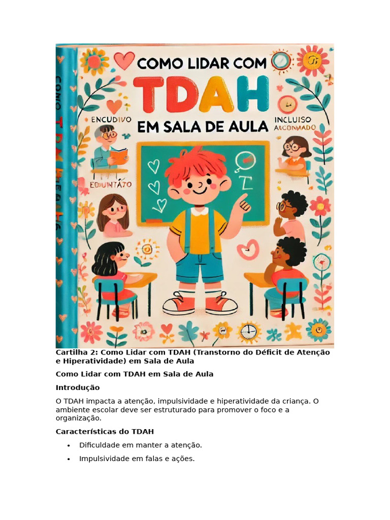 Cartilha TDAH | PDF