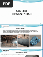 Sinter Plant Process Overview at JSW Dolvi | PDF | Iron Ore | Combustion