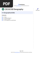 CAIE IGCSE Geography Notes, Paper 2 | PDF | Contour Line | Map