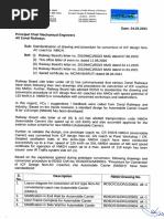 Specifications of Indian Railway Wagons | PDF | Wagon | Rail Transport