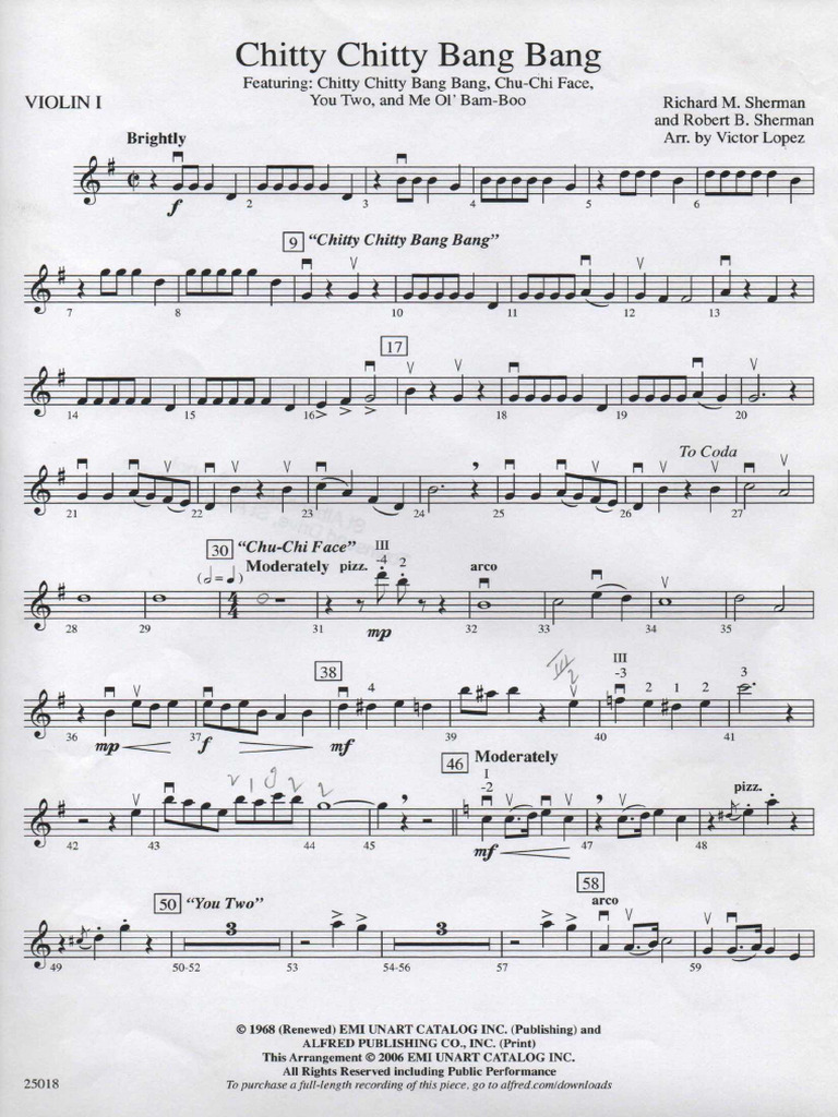 Chitty Bang Bang VLN 1 | PDF