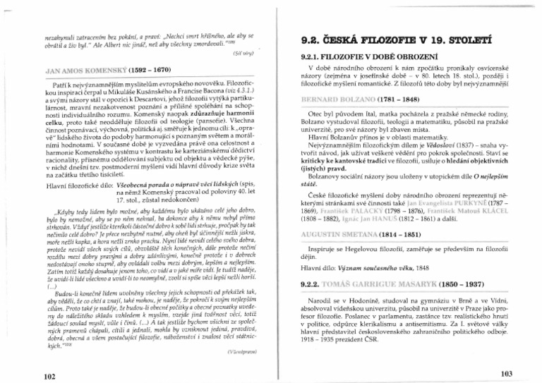 Komensky filosofie | PDF