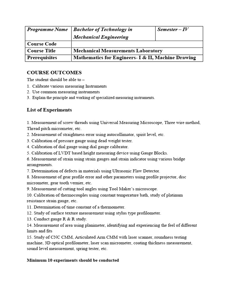 M&M Lab | PDF
