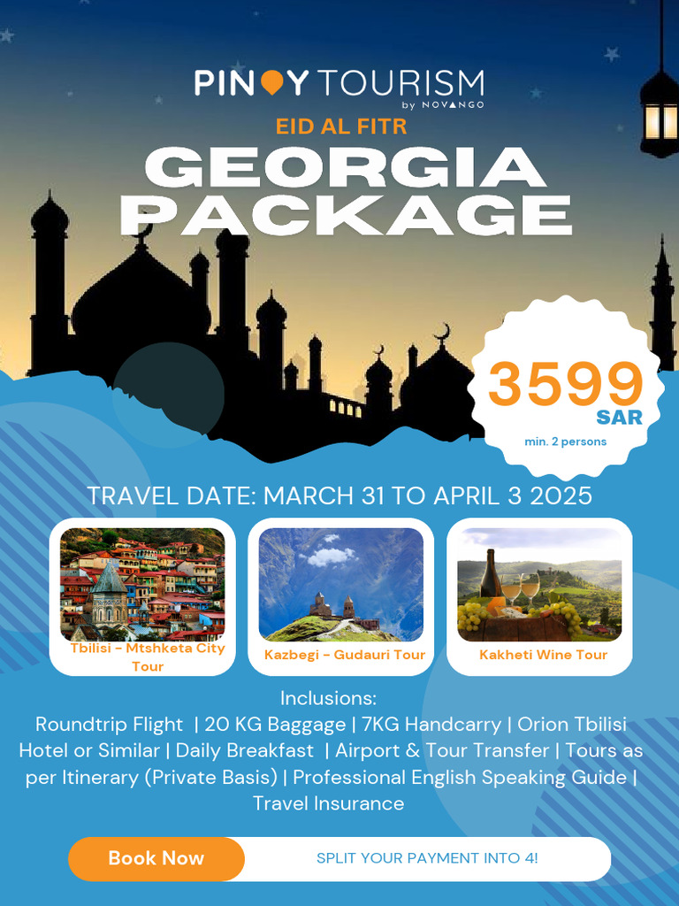 Eid Al Fitr - Georgia Holiday Package | PDF