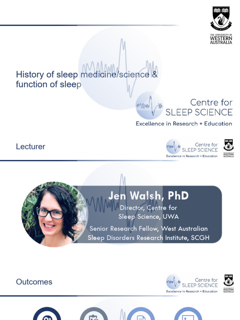 Introduction To Sleep & History of Sleep | PDF | Sleep | Rapid Eye ...