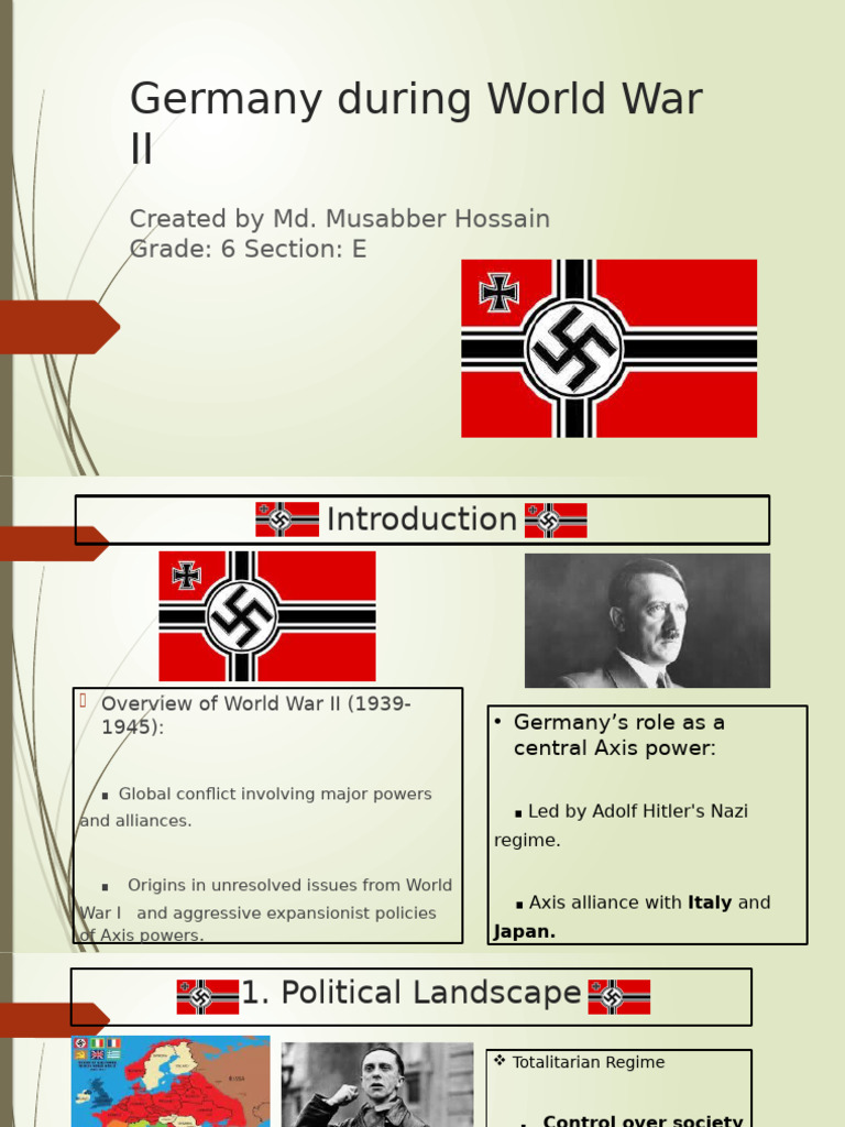 Germany During World War II 2 | PDF