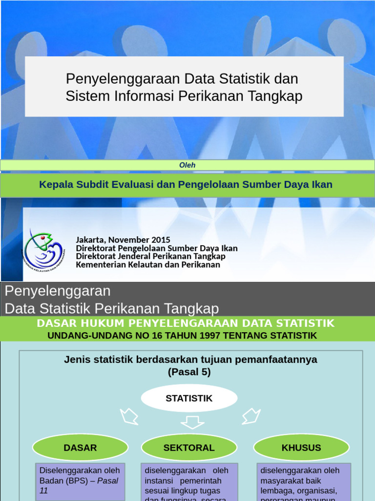 DJPT-Penyelenggaraan Data Statistik Dan Sistem Informasi PT Edit | PDF