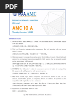 AMC 12A Solution | PDF