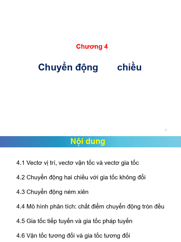 Chapter 4 - Motion in Two Dimensions | PDF