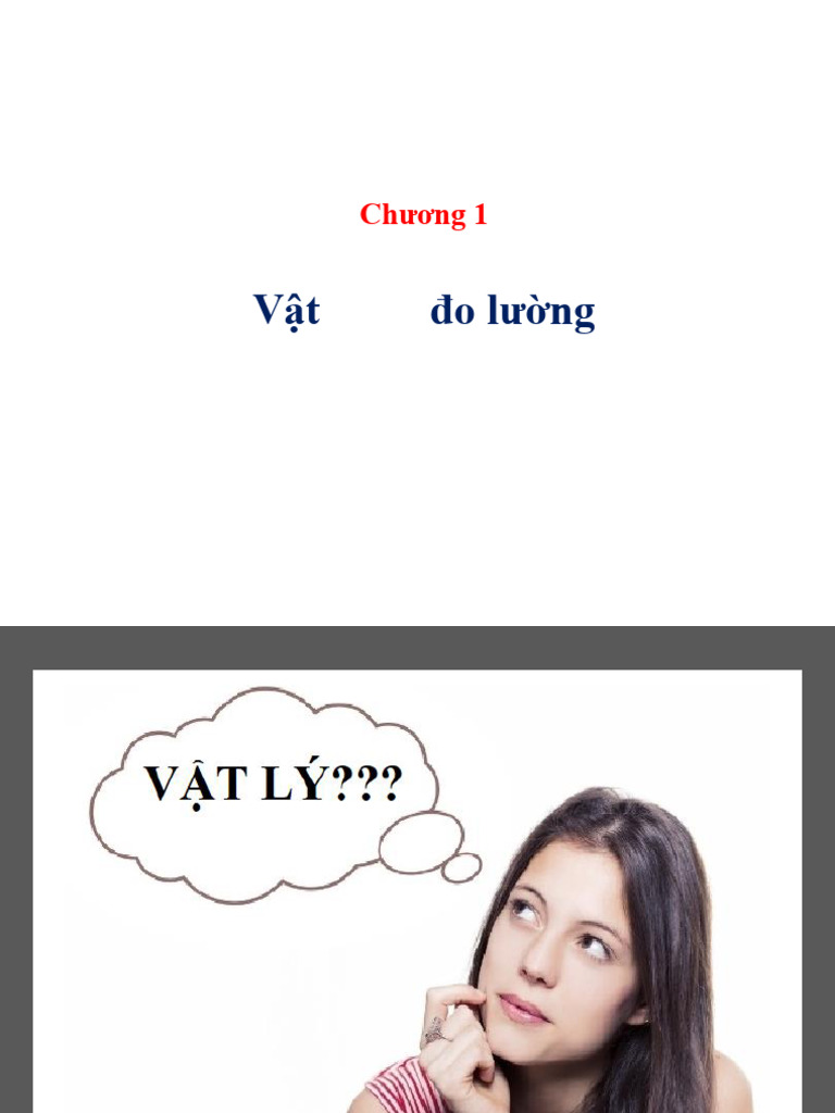 Chapter 1_Vat Ly Va Do Luong | PDF