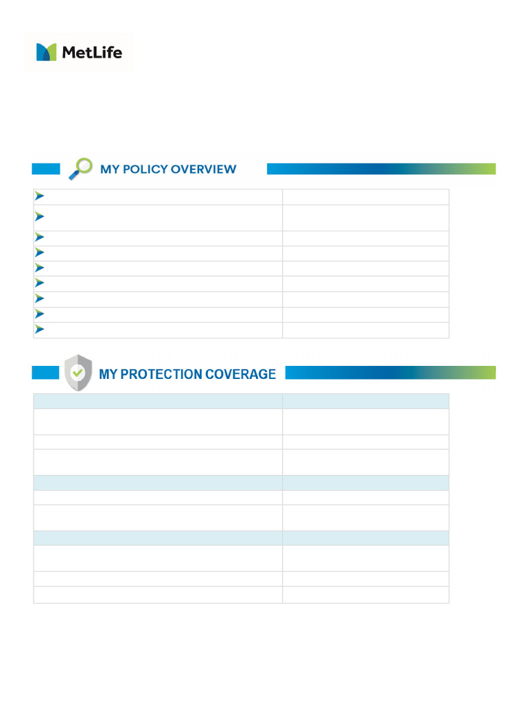 MetLife Education Protection Plan Details | PDF | Insurance | Met Life