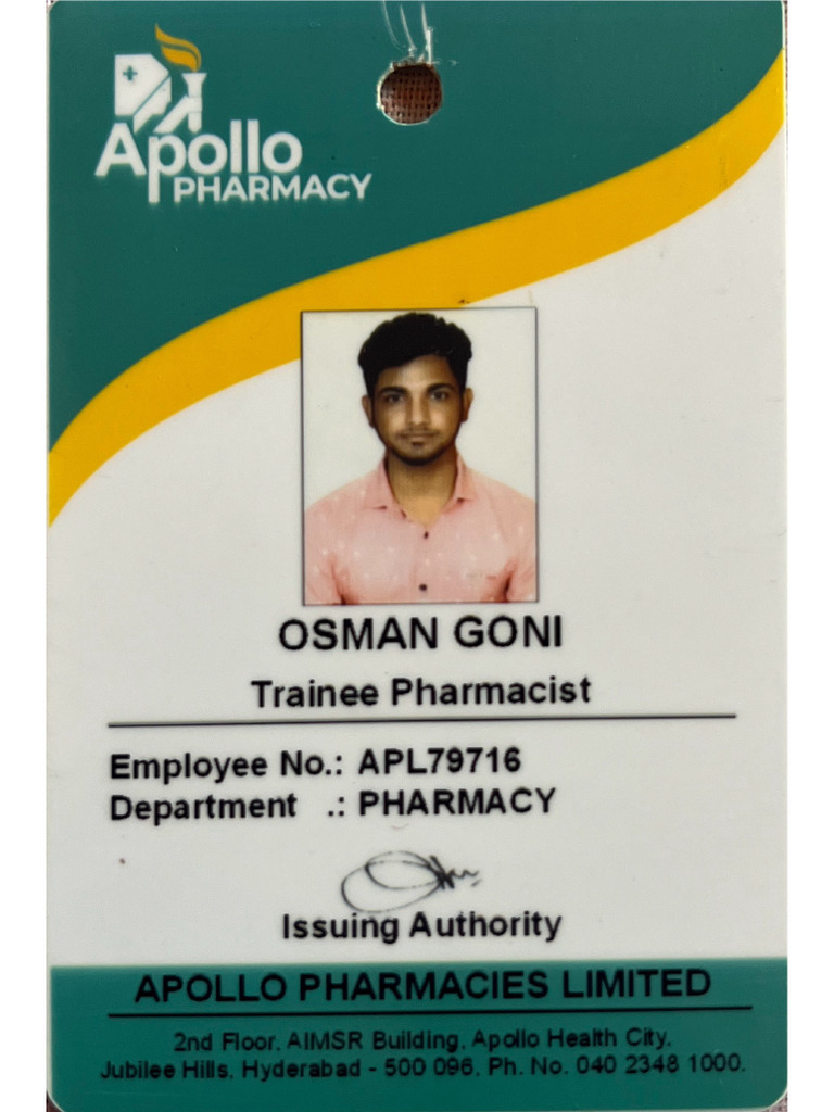 Apollo ID Card | PDF